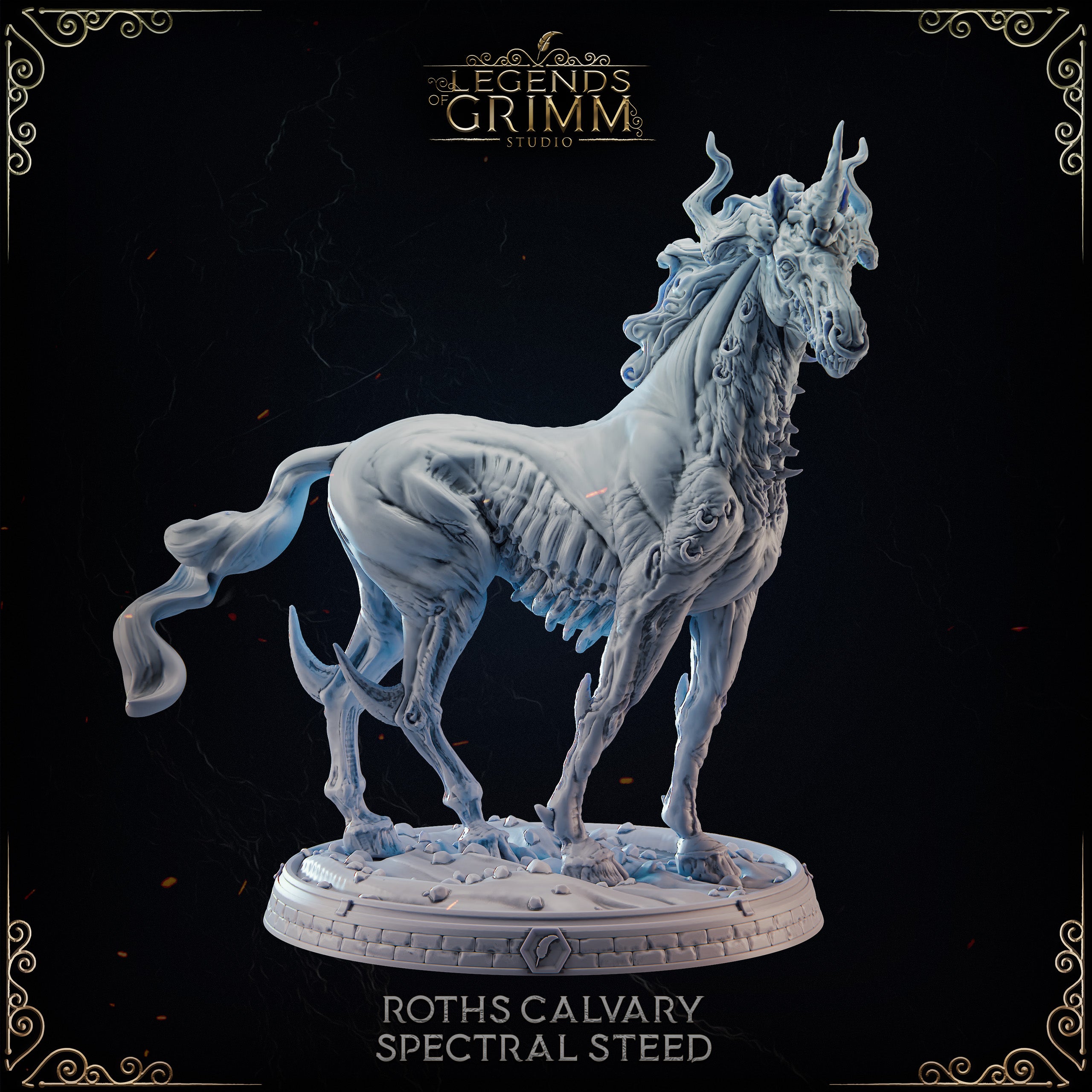 Grimm Legends - Spectral Lair - Nightmare 1 - DnD/TTRPG Figure/Miniatu ...